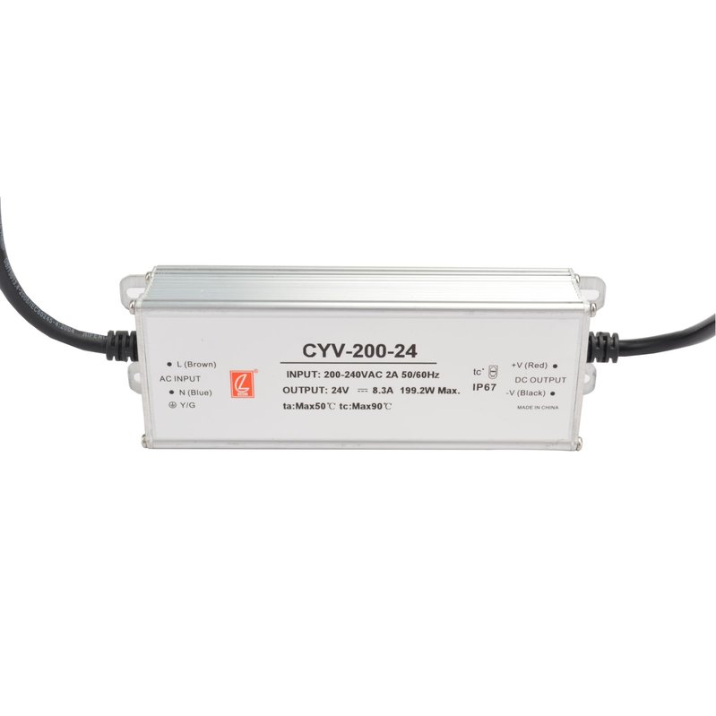 Блок питания для светодиодных лент 24 В, 8,3 А, 200Вт, IP67 - LED Solutions